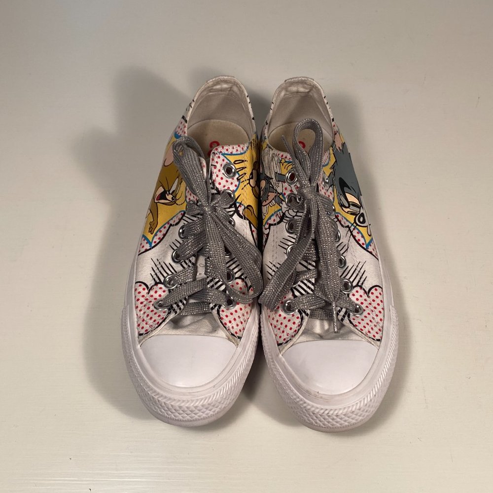 Converse All Star X Tom & Jerry Print Sneakers Women … - Gem